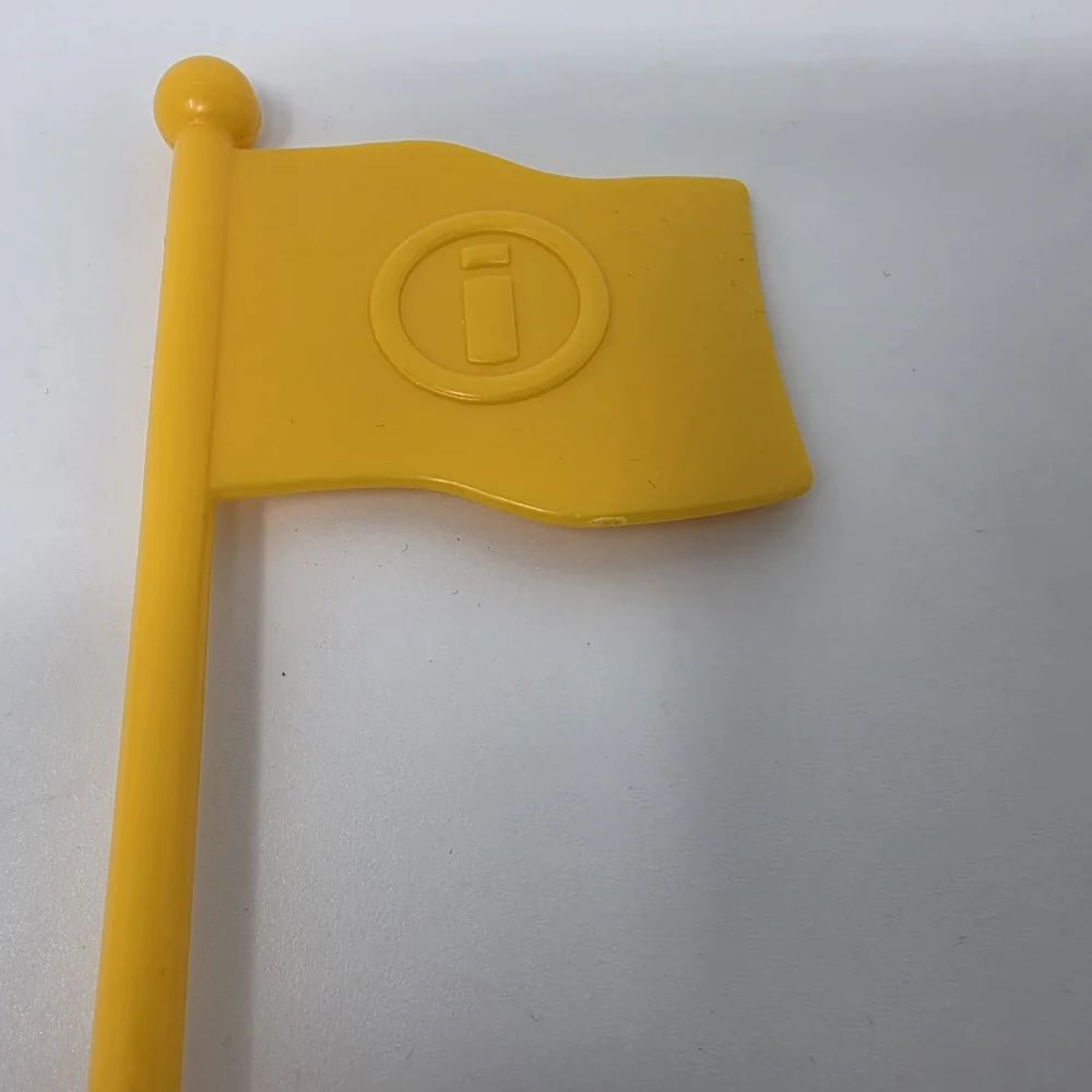 Toys | Fisher Price Imaginext Yellow Flag Replacement Part Piece | Poshmark
